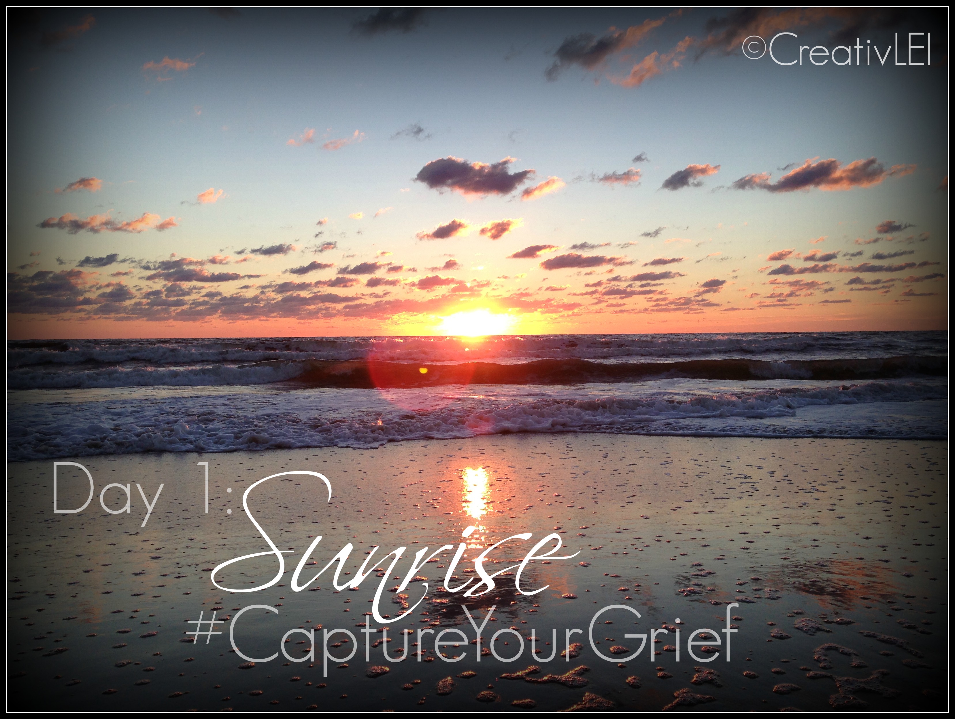 Sunset on the Grief Journey - Looking at life CreativLEI