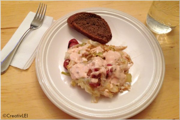 Reuben Skillet/Casserole Dinner - CreativLEI