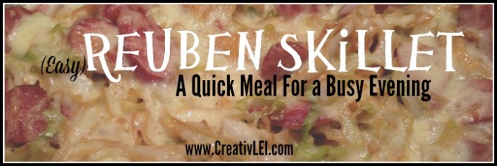 Reuben Skillet/Casserole Dinner - CreativLEI