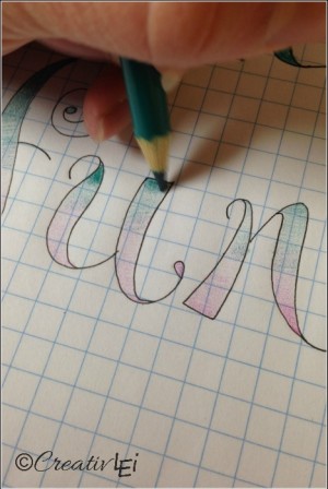 Adding Color to Creative Lettering {#LoveYourLettering} - CreativLEI