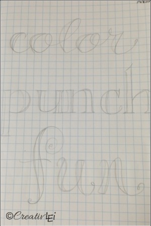 Adding Color to Creative Lettering {#LoveYourLettering} - CreativLEI