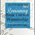 Reviewing Basic Penmanship Drills Looking At Life Creativlei